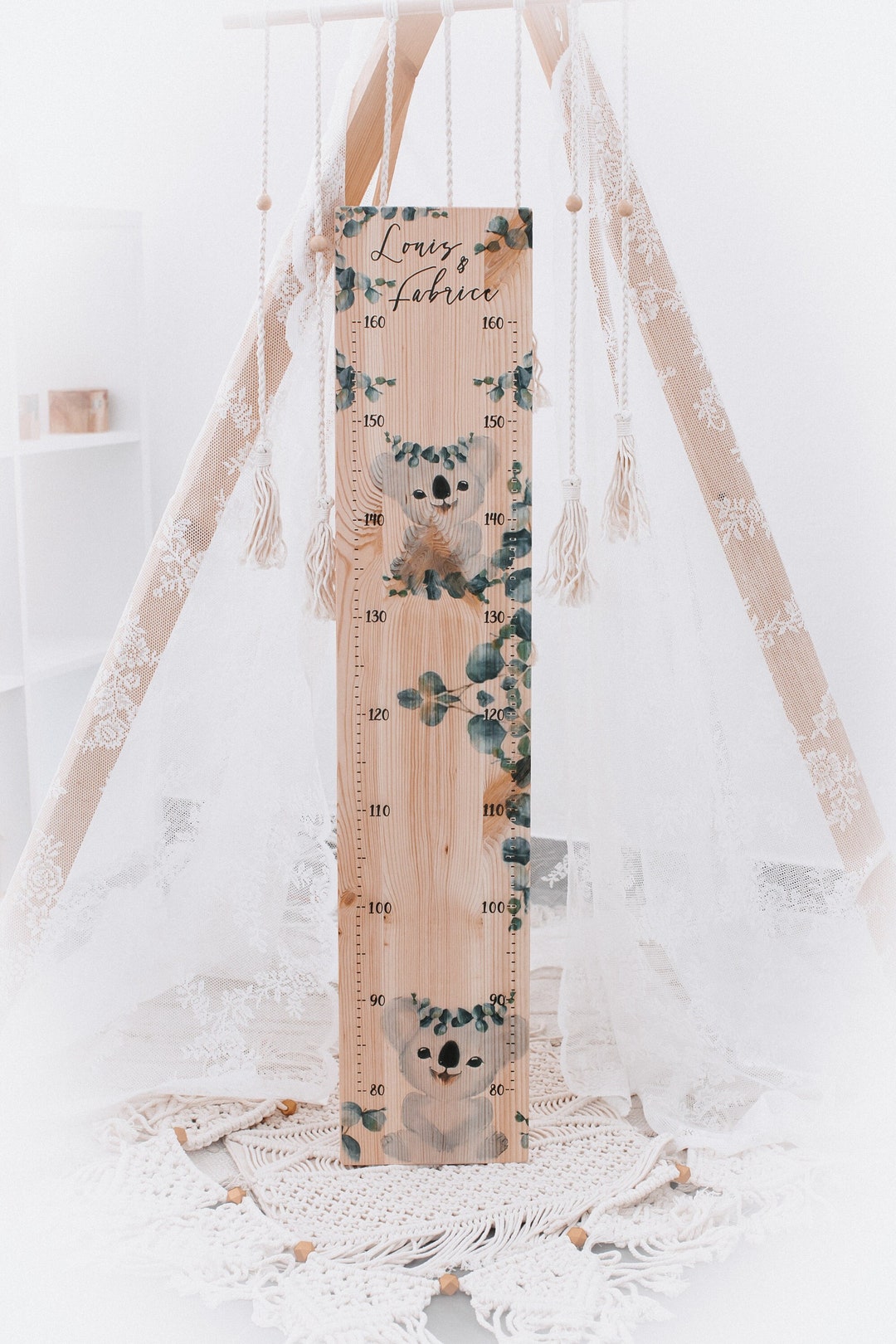 Sibling Height Chart, Height Chart Siblings, Height Chart, Children's ...