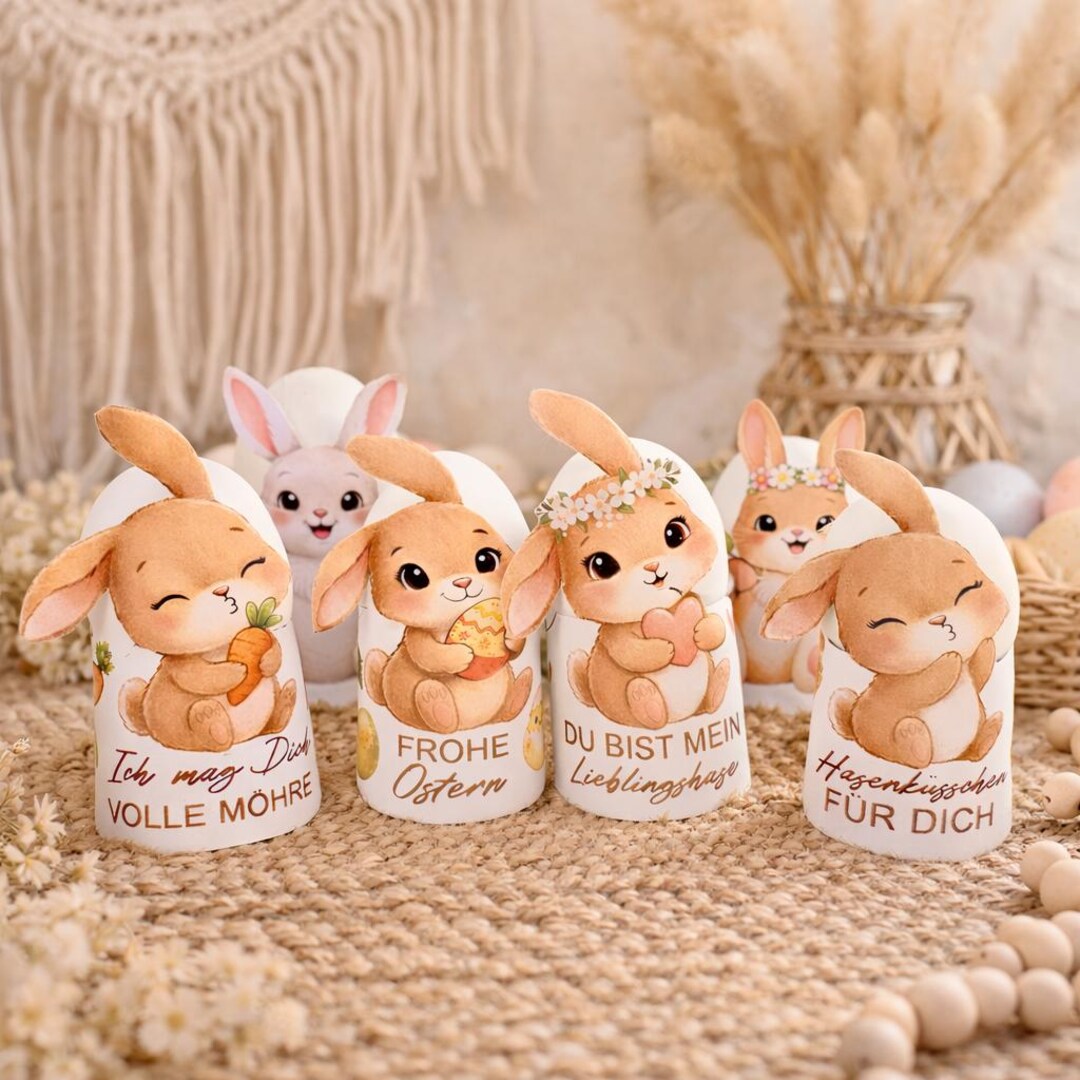 Easter Egg Cup Printable Template PDF Easter Bunny Egg Cups for ...