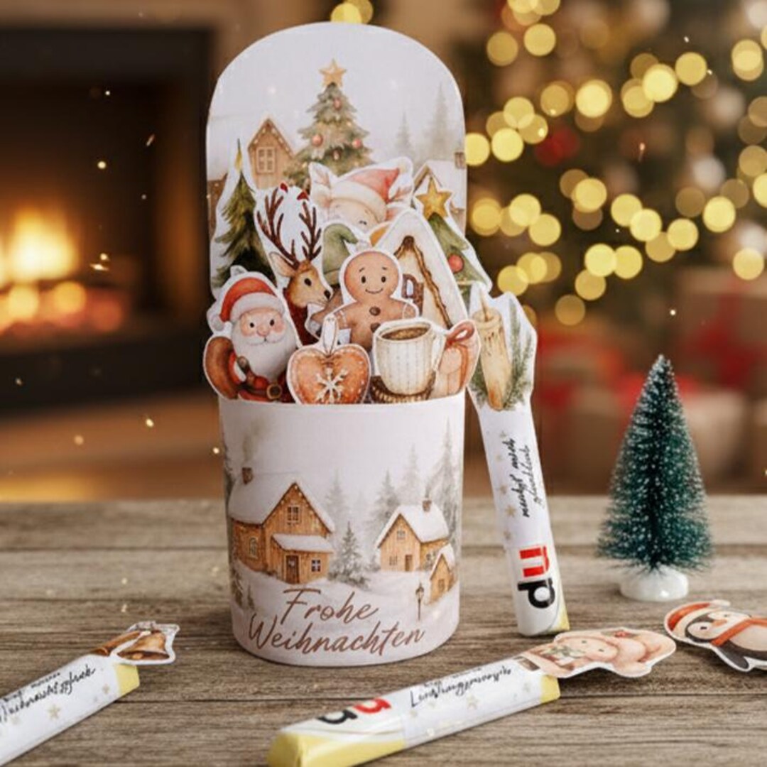 DIY Christmas Duplo Wrappers - a Great Gift Idea for Duplo Bars ...