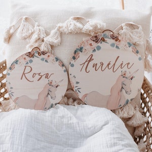 Baby Gift Name Tag Wood Wooden Sign Personalizedname Tag - Etsy