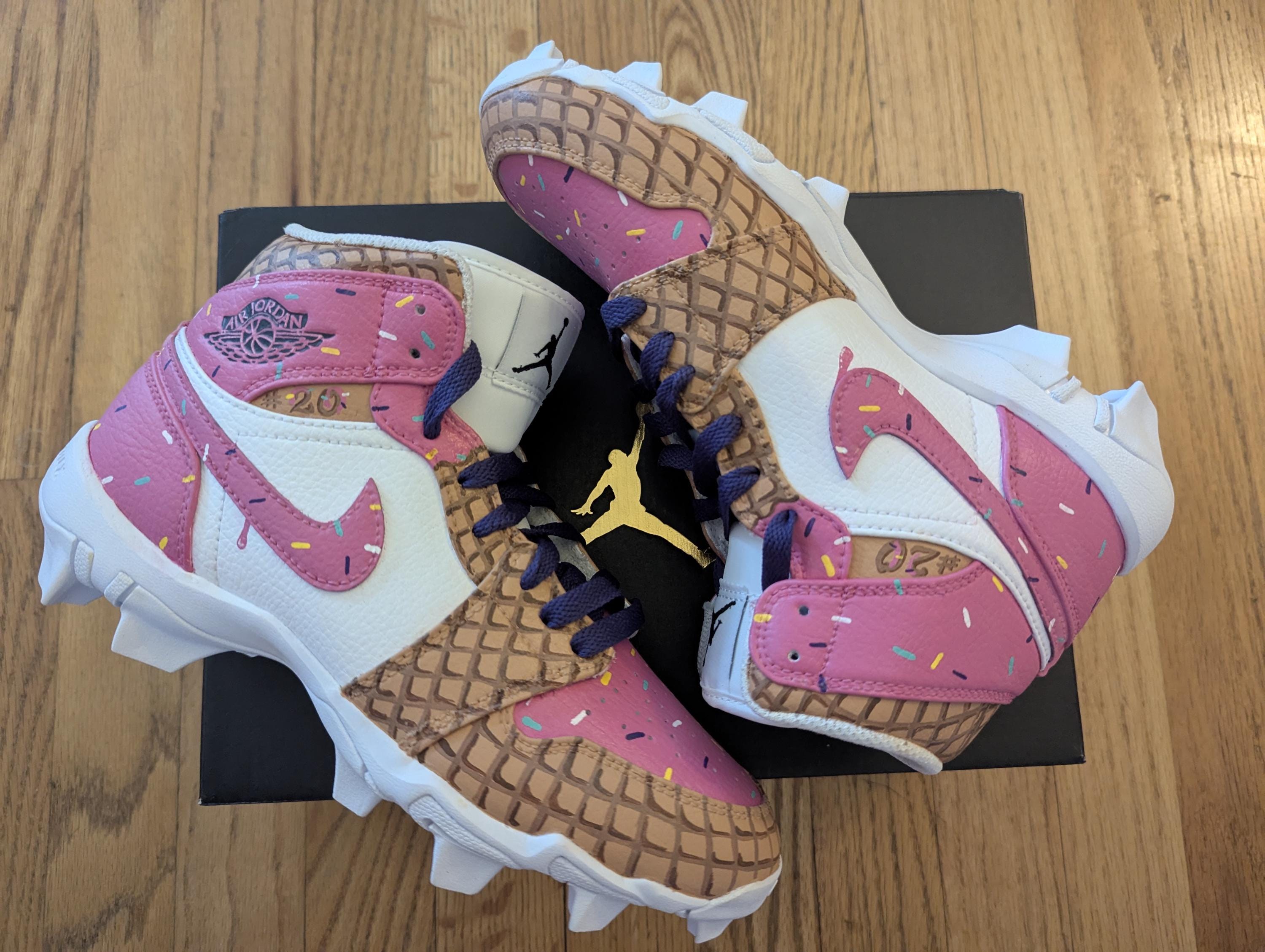 Kids Custom Nike Brand Cleats - Etsy
