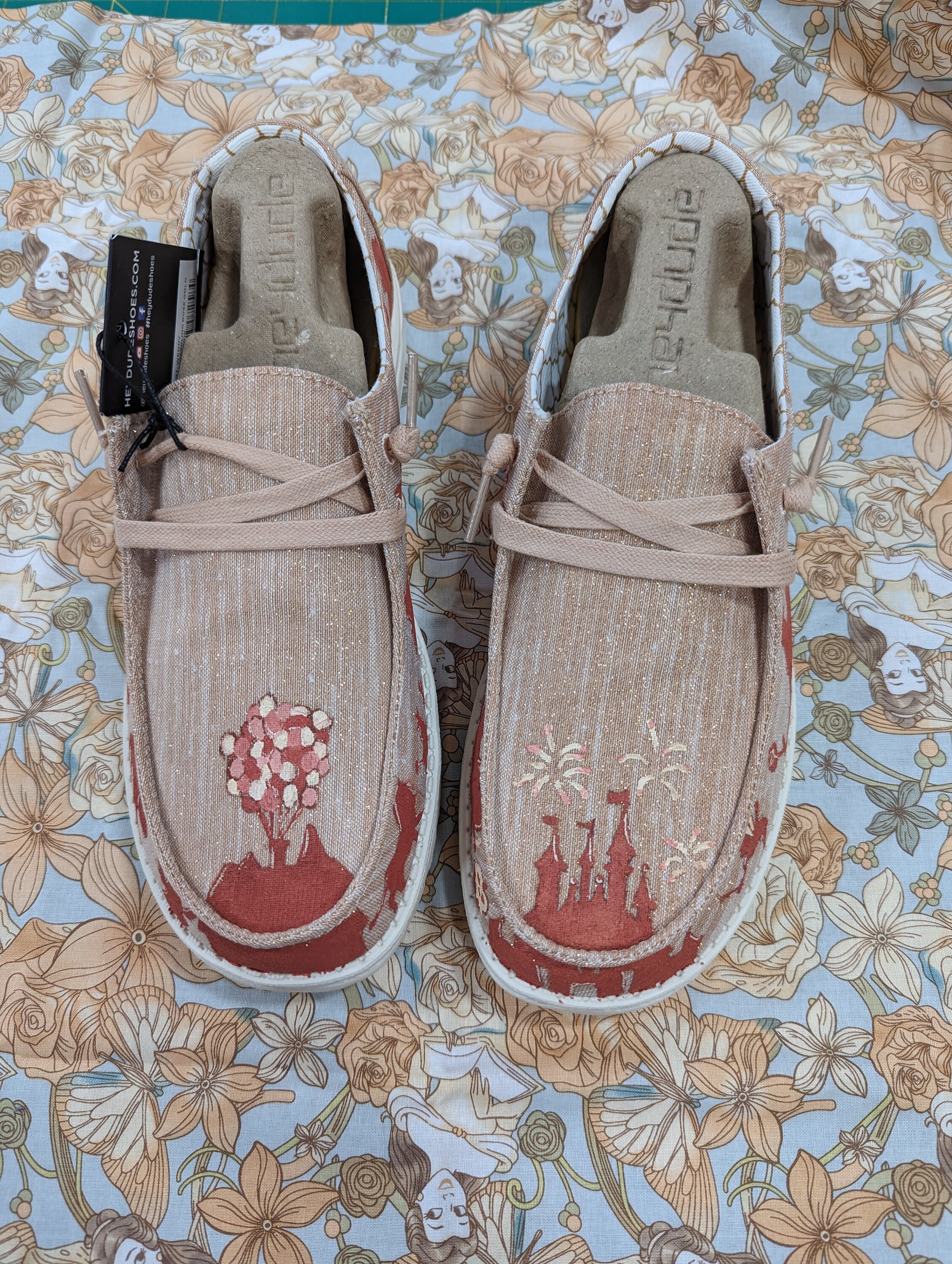Adult CUSTOM Handpainted Hey Dude Shoes - Etsy