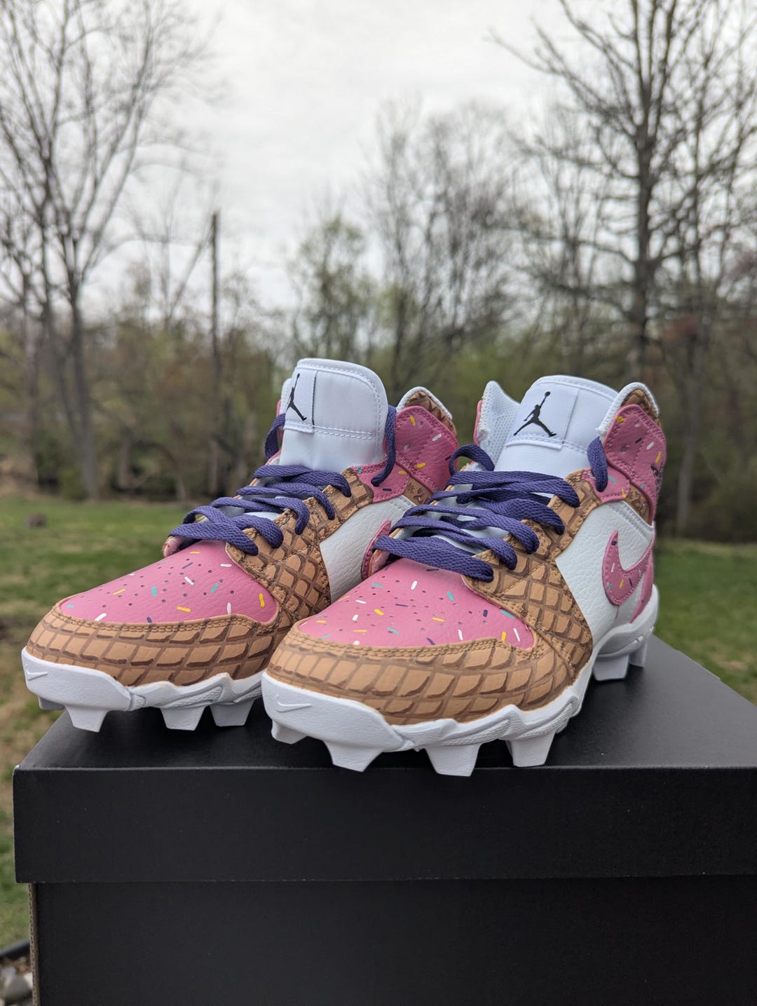 Kids Custom Nike Brand Cleats - Etsy