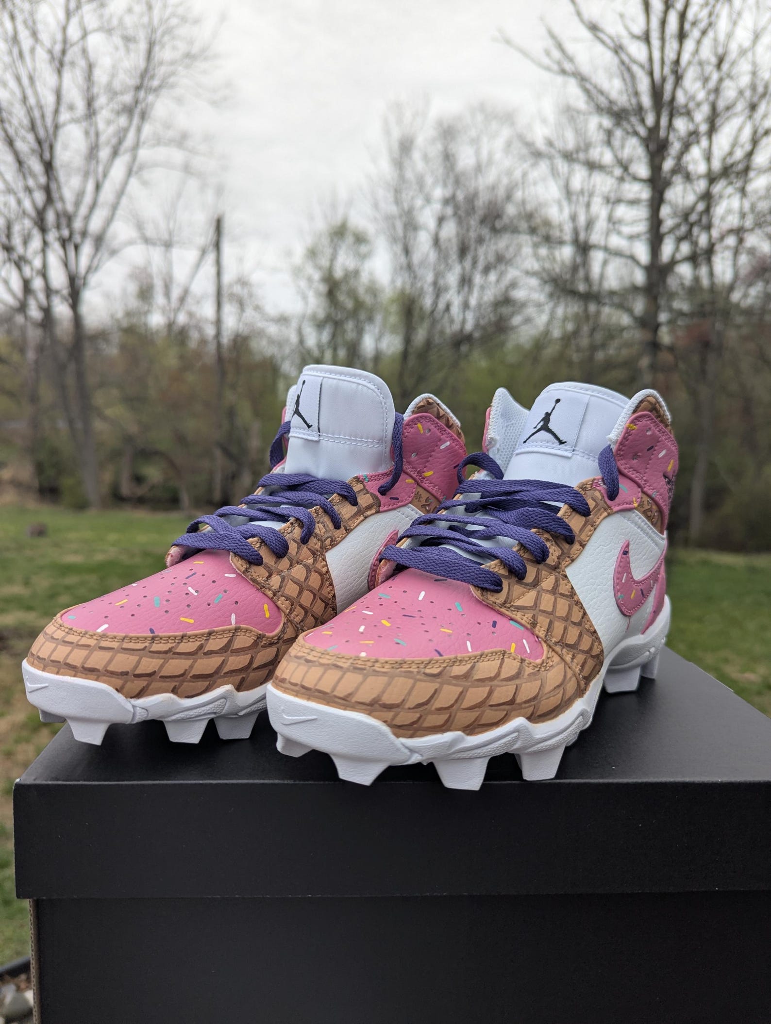 Kids Custom Nike Brand Cleats - Etsy