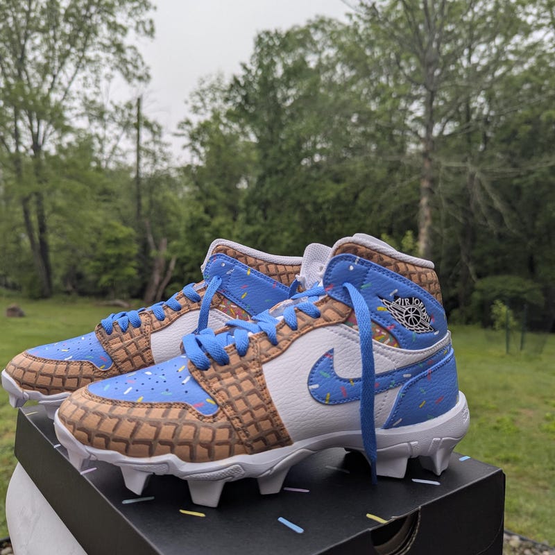 Ice Cream Baseball Cleats - Etsy