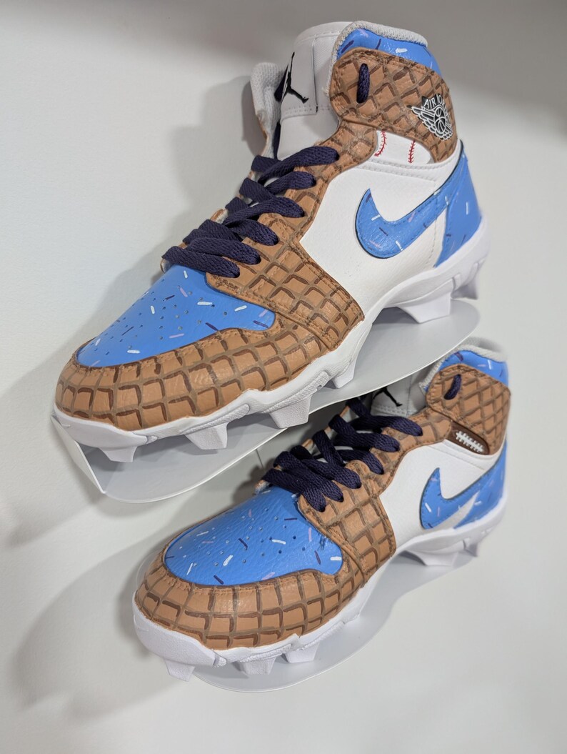 Youth Custom Cleats - Ice Cream - Etsy