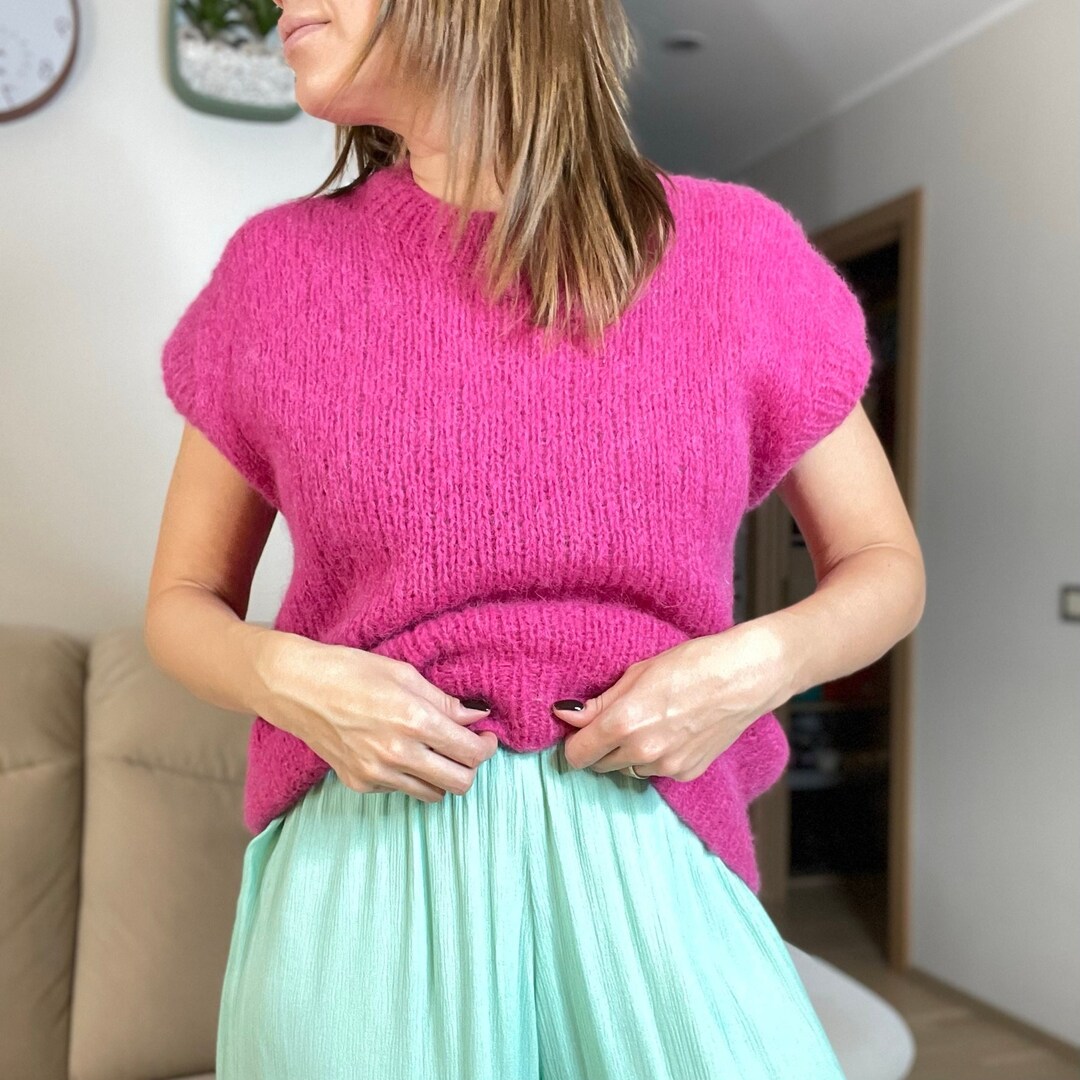 Dragon Vest Knitting Pattern: Easy to Knit Tutorial (PDF Pattern With ...