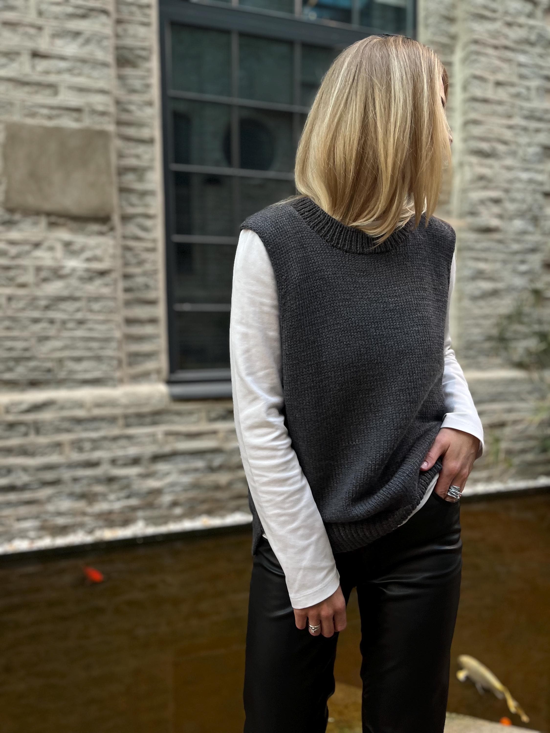 Pure Comfort Vest Knitting Pattern: Beginner Friendly (PDF Pattern) - Etsy