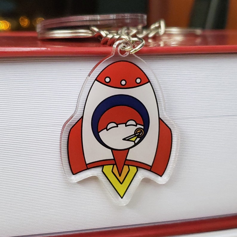 Countryballs in Space Acrylic Keychain Polandball / Reichtangle - Etsy
