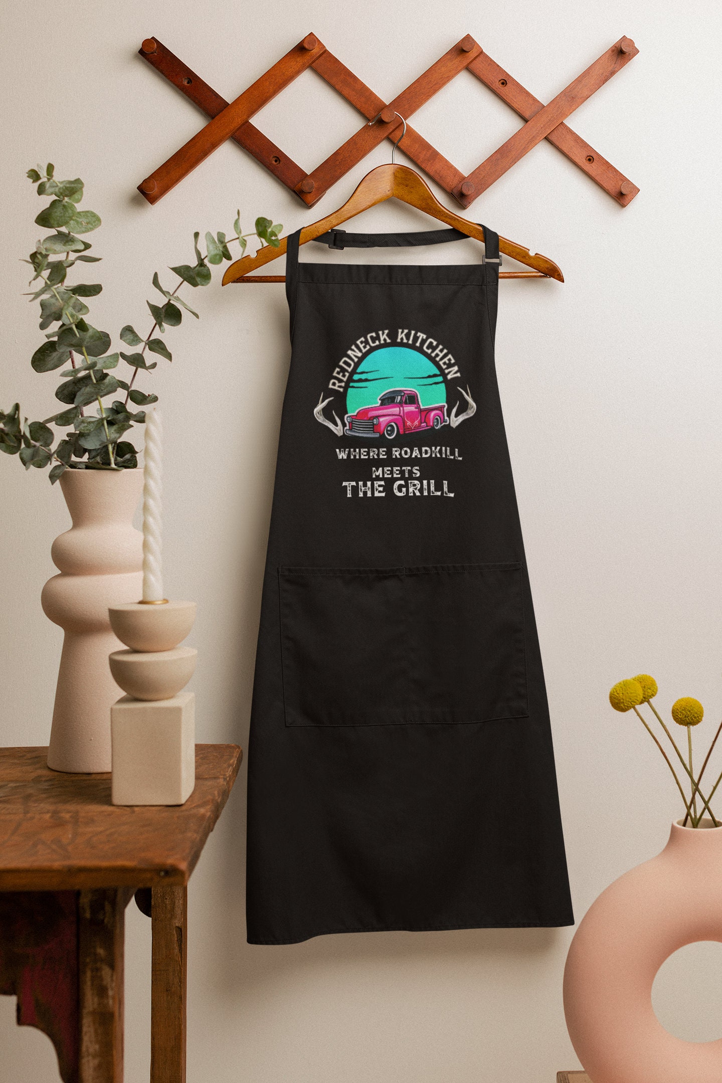 Redneck Roadkill Grill Apron Farmer's Gifts Cooking Gift - Etsy