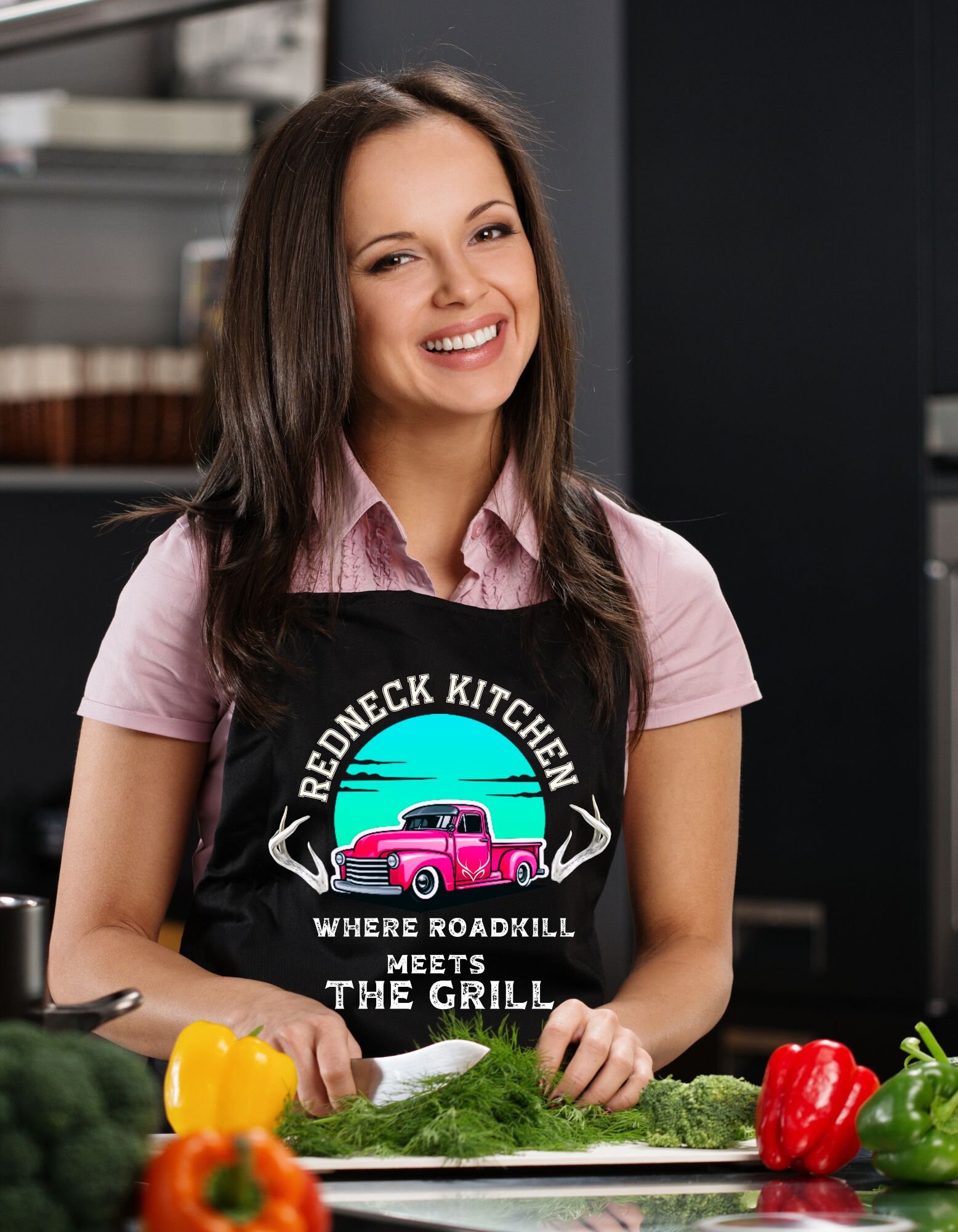 Redneck Roadkill Grill Apron Farmer's Gifts Cooking Gift - Etsy