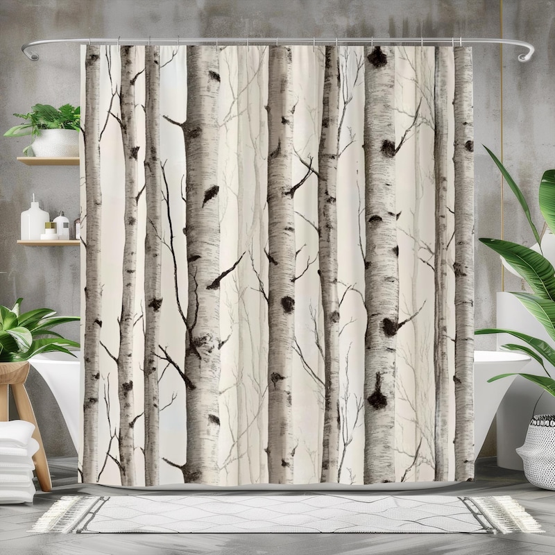 Tree Shower Curtain - Etsy