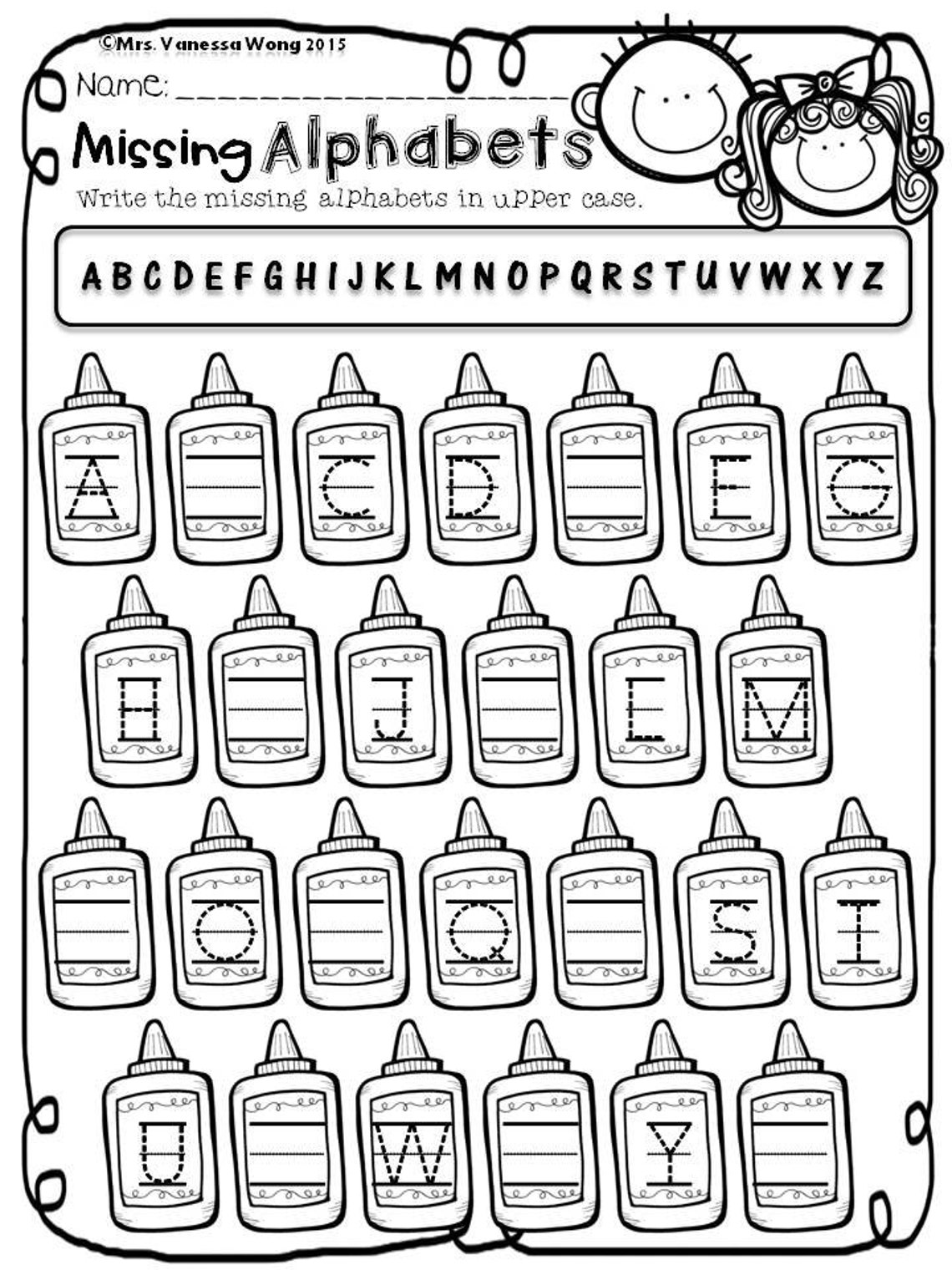 Back to School Math and Literacy Worksheets Kindergarten - Etsy Hong Kong