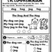 Phonics Worksheets, CVC Comprehension Early Readers for Kindergarten ...