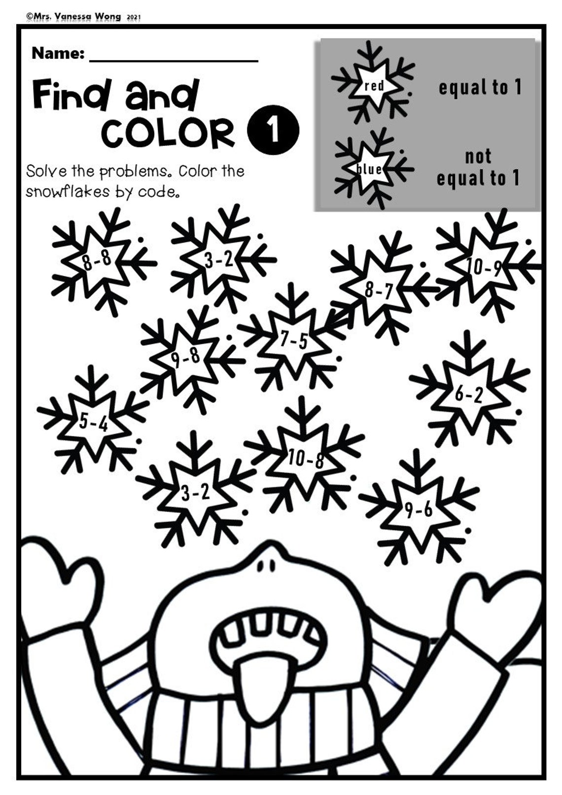 Kindergarten Math Worksheets. Subtraction Fact Coloring. Distance ...