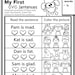 Phonics Worksheets My First CVC Sentences for Kindergarten and First ...