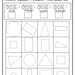 Shapes Worksheets Bundle: Preschool Kindergarten Math Activity (PDF ...