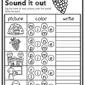 Silent E Words - Etsy