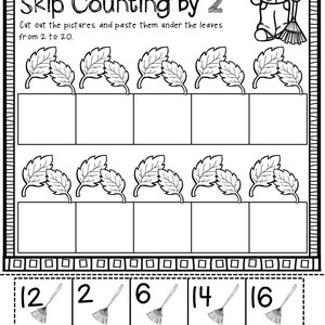 Fall Activities for Kindergarten Math and Literacy No Prep Printables ...
