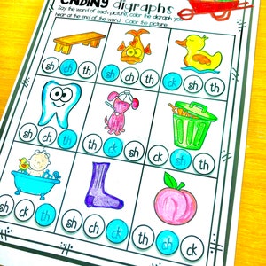 Spring Math and Literacy No Prep Printables First Grade - Etsy