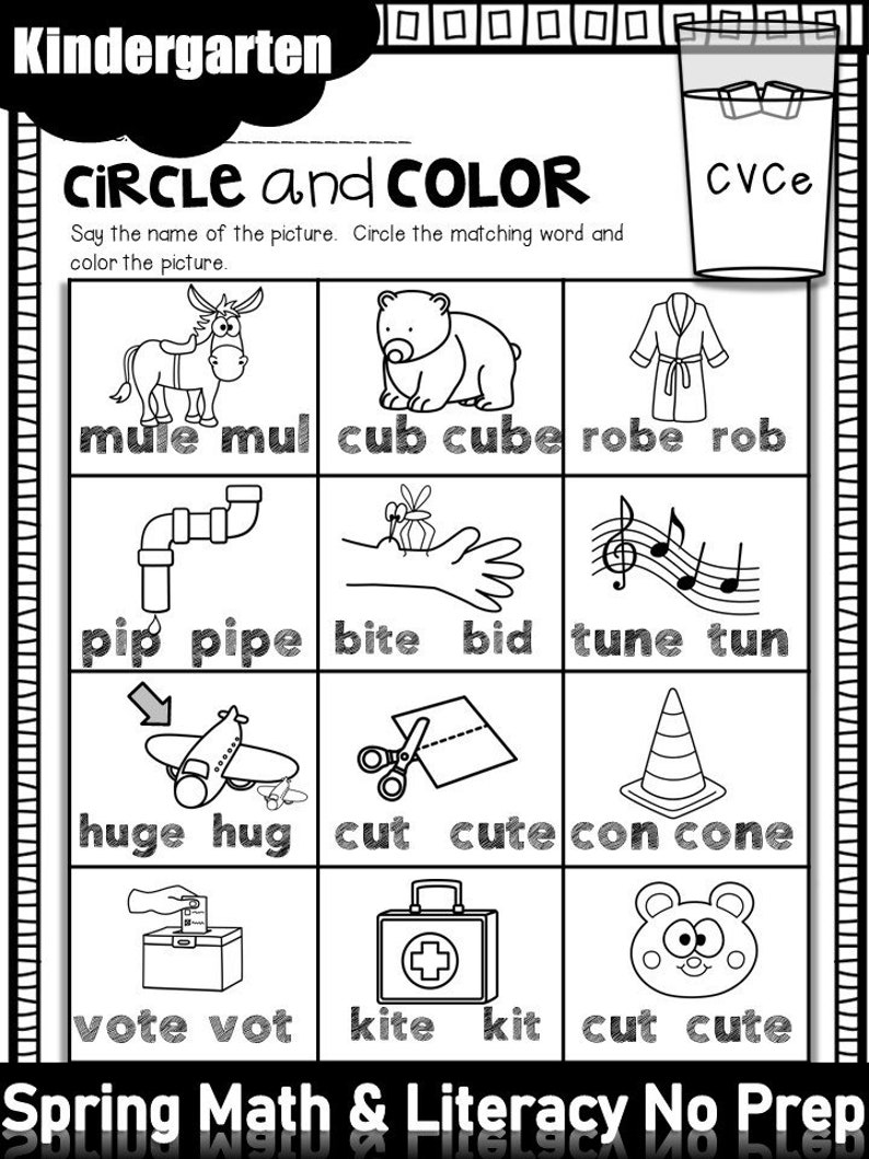 Fall, Winter, Spring & Summer Seasonal Bundle. Math and Literacy ...