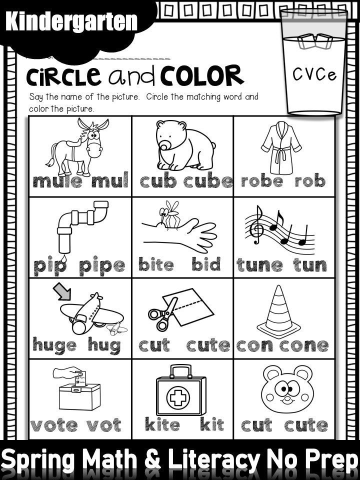 Fall, Winter, Spring & Summer Seasonal Bundle. Math and Literacy ...