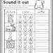 Phonics Worksheets CVC Sound It Out-(kindergarten/first Grade ...