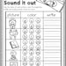 Phonics Worksheets CVC Sound It Out-(kindergarten/first Grade ...