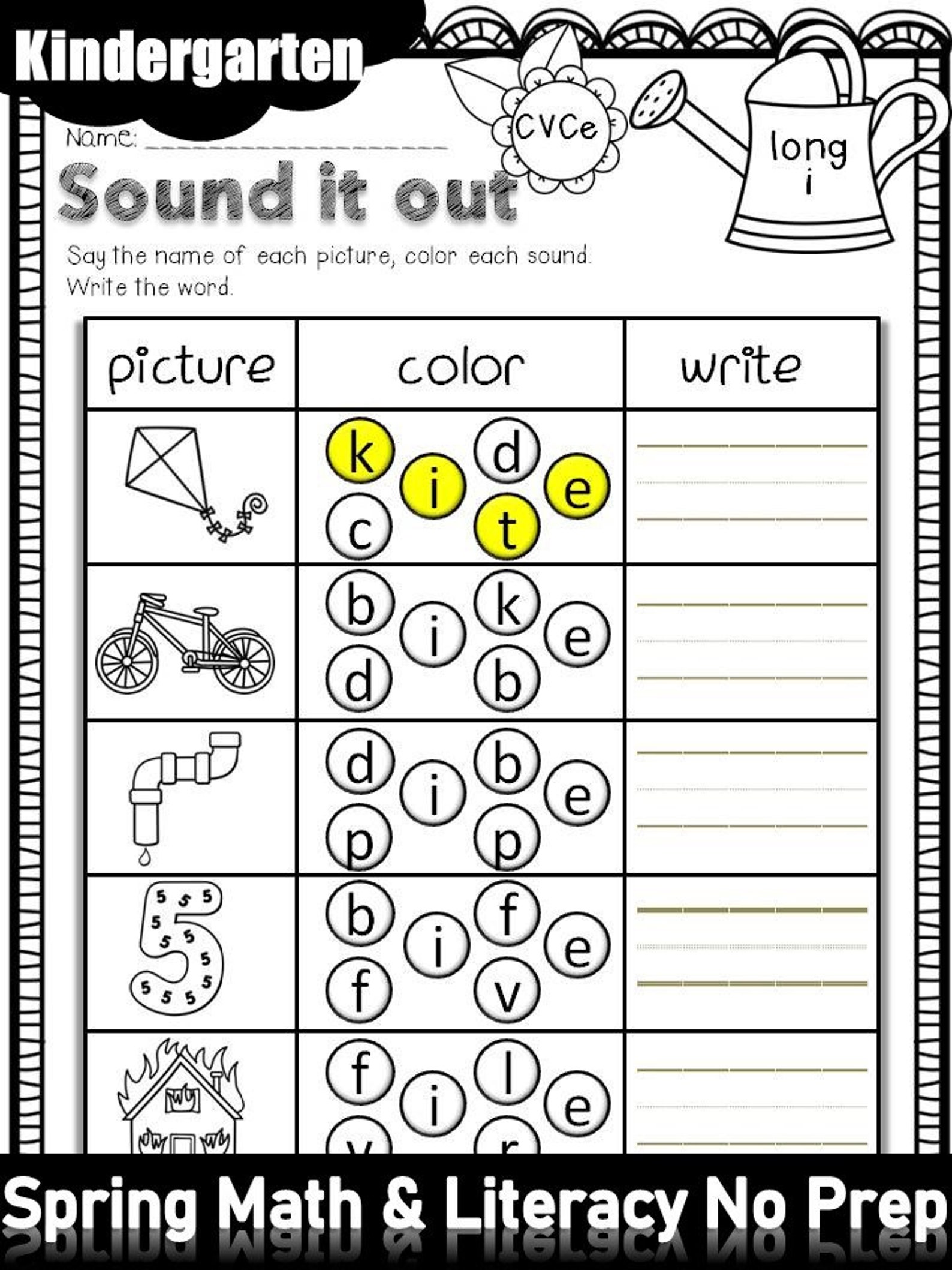 Fall, Winter, Spring & Summer Seasonal Bundle. Math and Literacy ...