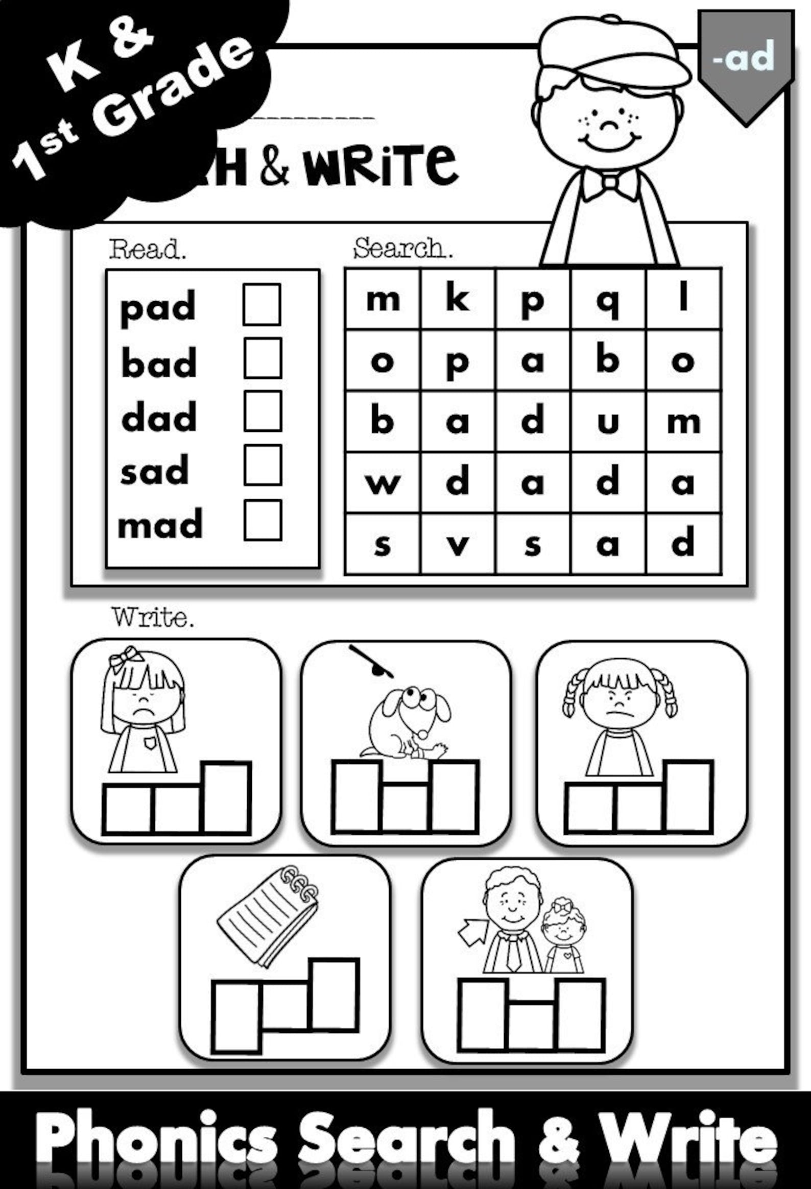 Phonics Worksheets CVC Short Vowels Search Write Etsy phonics-worksheets-cvc-short-vowels-search-write-etsy