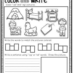 Phonics Short Vowel Worksheets Bundle - Etsy