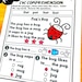 Phonics Worksheets, CVC Comprehension Early Readers for Kindergarten ...