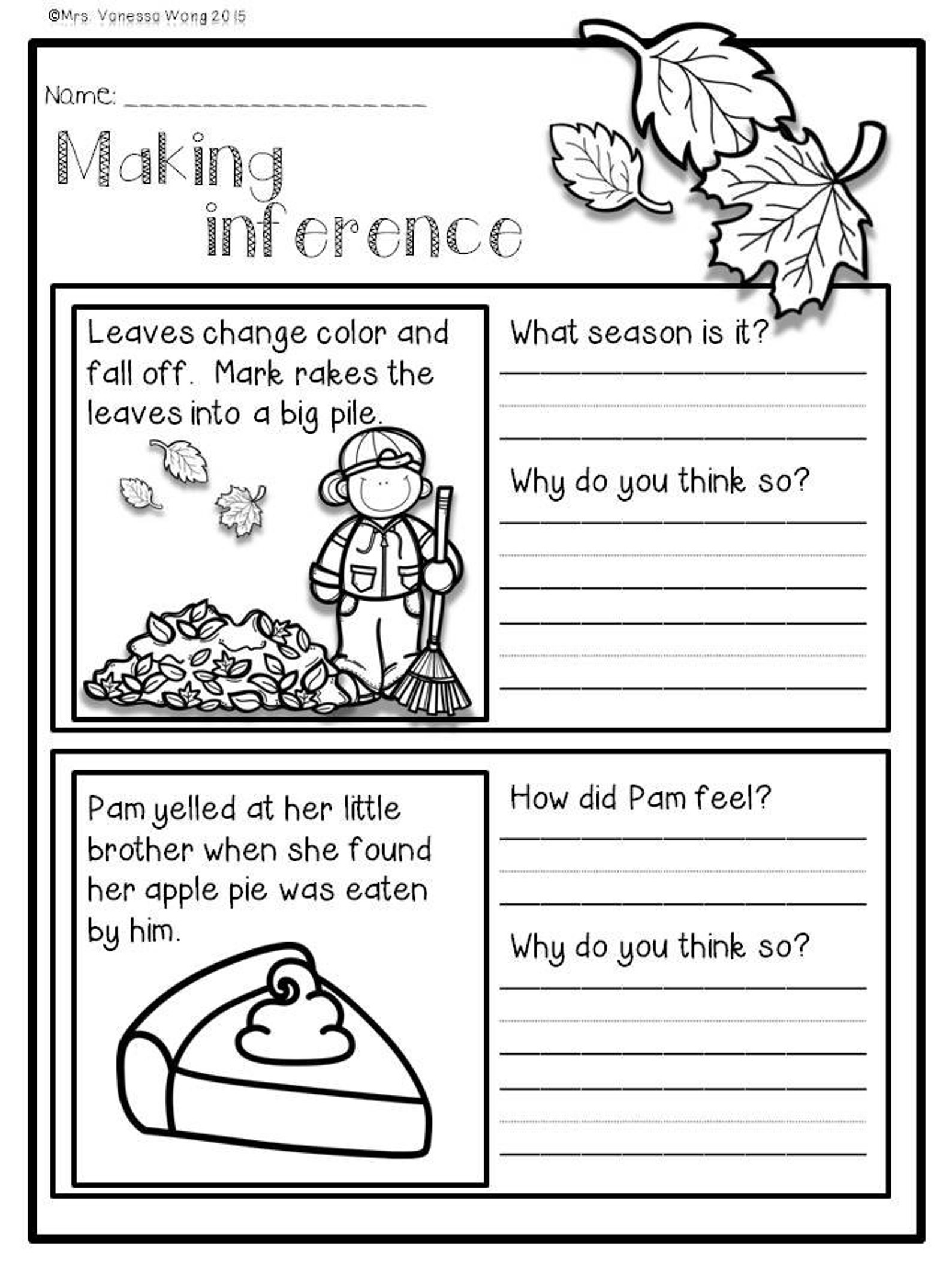Fall, Winter, Spring and Summer Seasonal Bundle-math & Literacy Pack ...