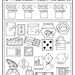 Math Worksheets 2D Shapes Activities and Worksheets for Kindergarten. I ...