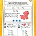 Phonics Worksheets, CVC Comprehension Early Readers for Kindergarten ...