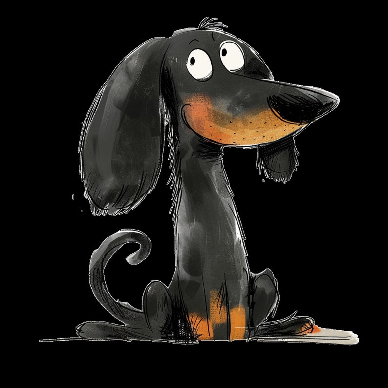 Funny Dog Clipart Bundle | Quirky Dog Clipart Bundle | Silly Farm ...