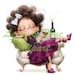 Whimsical Girl Clipart: Watercolor Fashion Illustration (digital ...