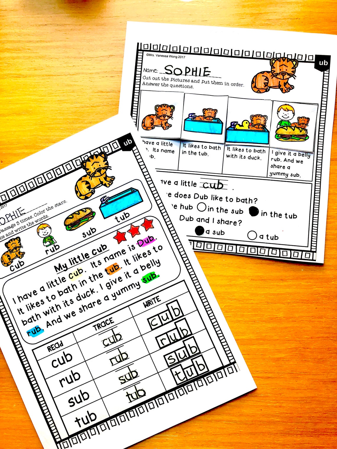 Phonics Reading Comprehension Passages and Activities Short Vowel - Etsy