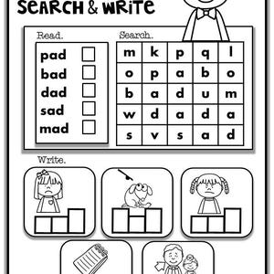 Phonics Worksheets CVC Fluency Mega Bundle, Homeschooler Phonics ...