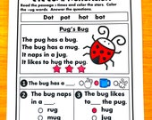 Phonics Printables Set 1 : CVC Fluency Bundle - Etsy