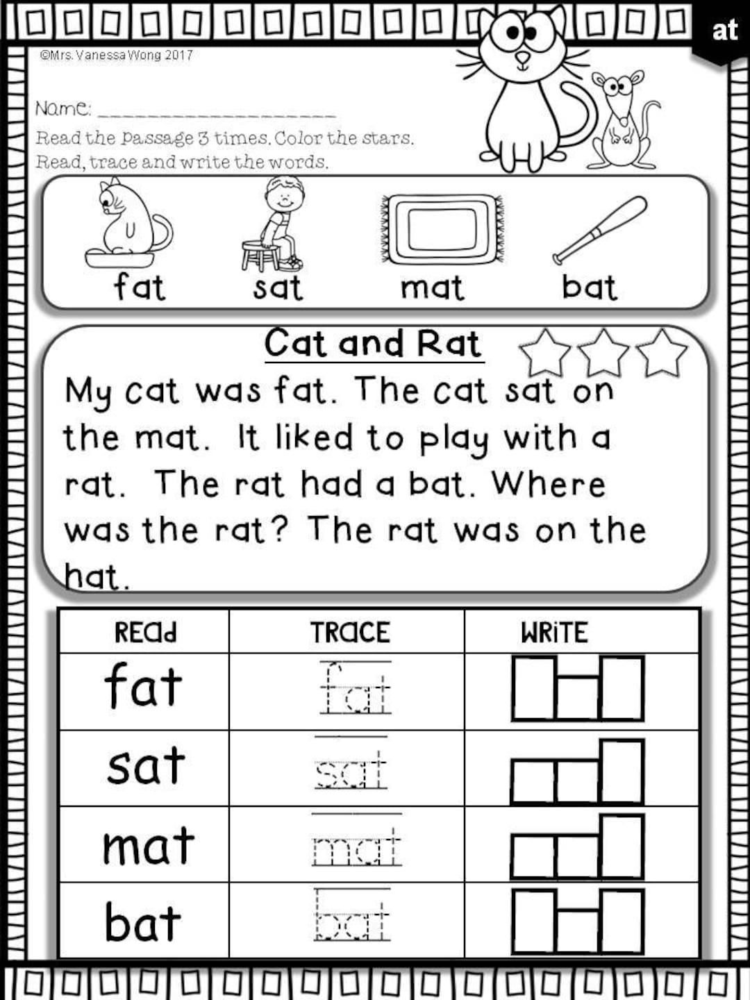 Phonics Reading Comprehension Passages: Short & Long Vowel Bundle ...