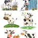 Funny Farm Animal Clipart Bundle Quirky Animal Clipart Bundle Silly ...