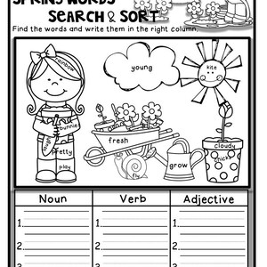 Fall, Winter, Spring and Summer Seasonal Bundle-math & Literacy Pack ...