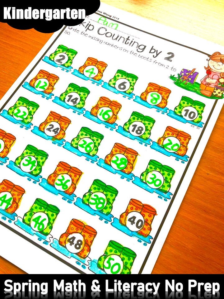 Fall, Winter, Spring & Summer Seasonal Bundle. Math and Literacy ...