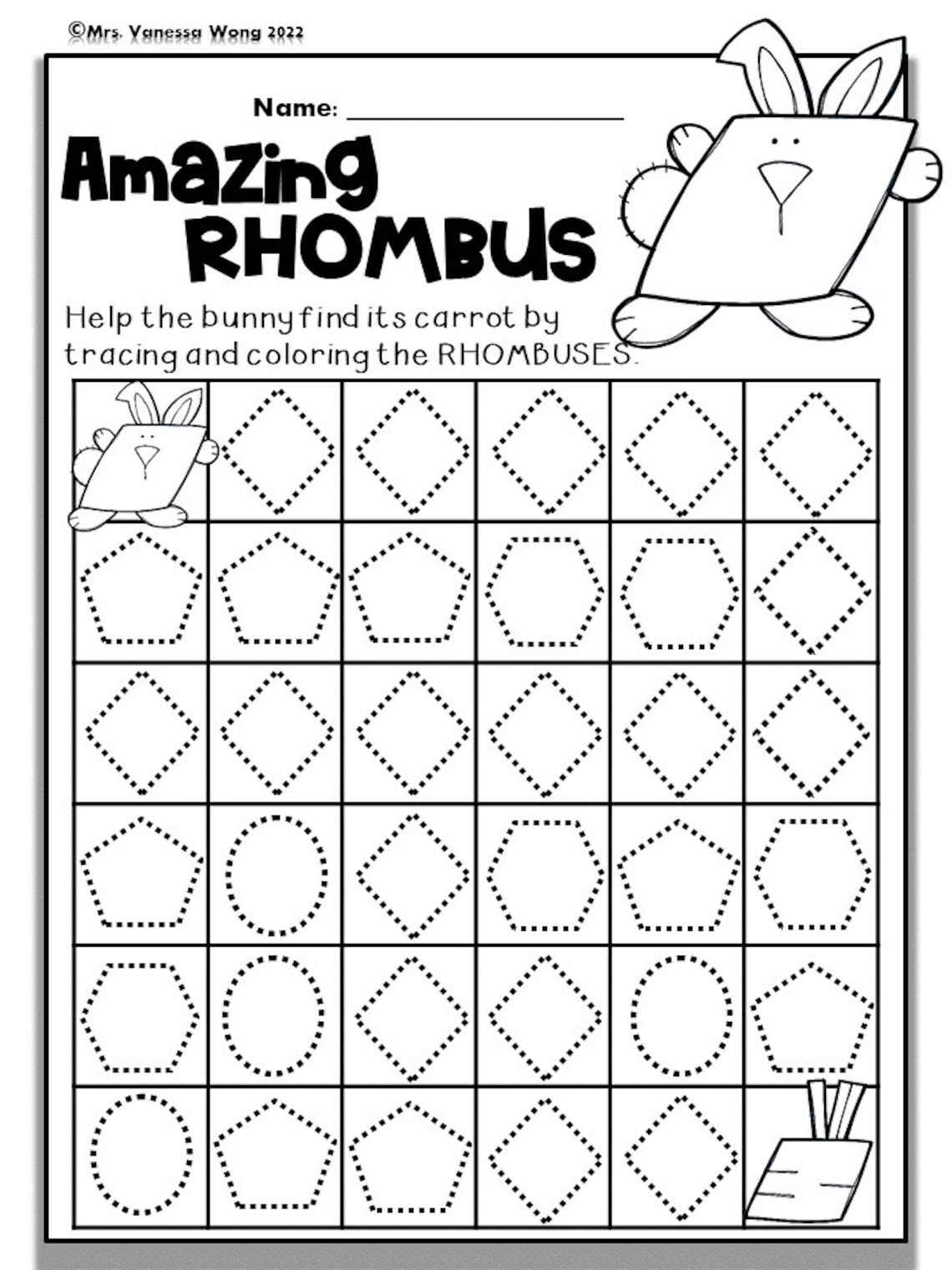 Math Worksheets 2D and 3D Shapes Activities and Worksheets - Etsy