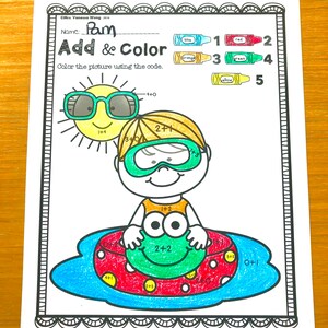 Fall, Winter, Spring & Summer Seasonal Bundle. Math and Literacy ...