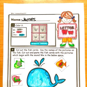 Alphabet Activities and Worksheets for Preschool and Kindergarten - Etsy