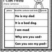 Phonics Worksheets CVC I Can Read Simple Sentences Short Vowel ...