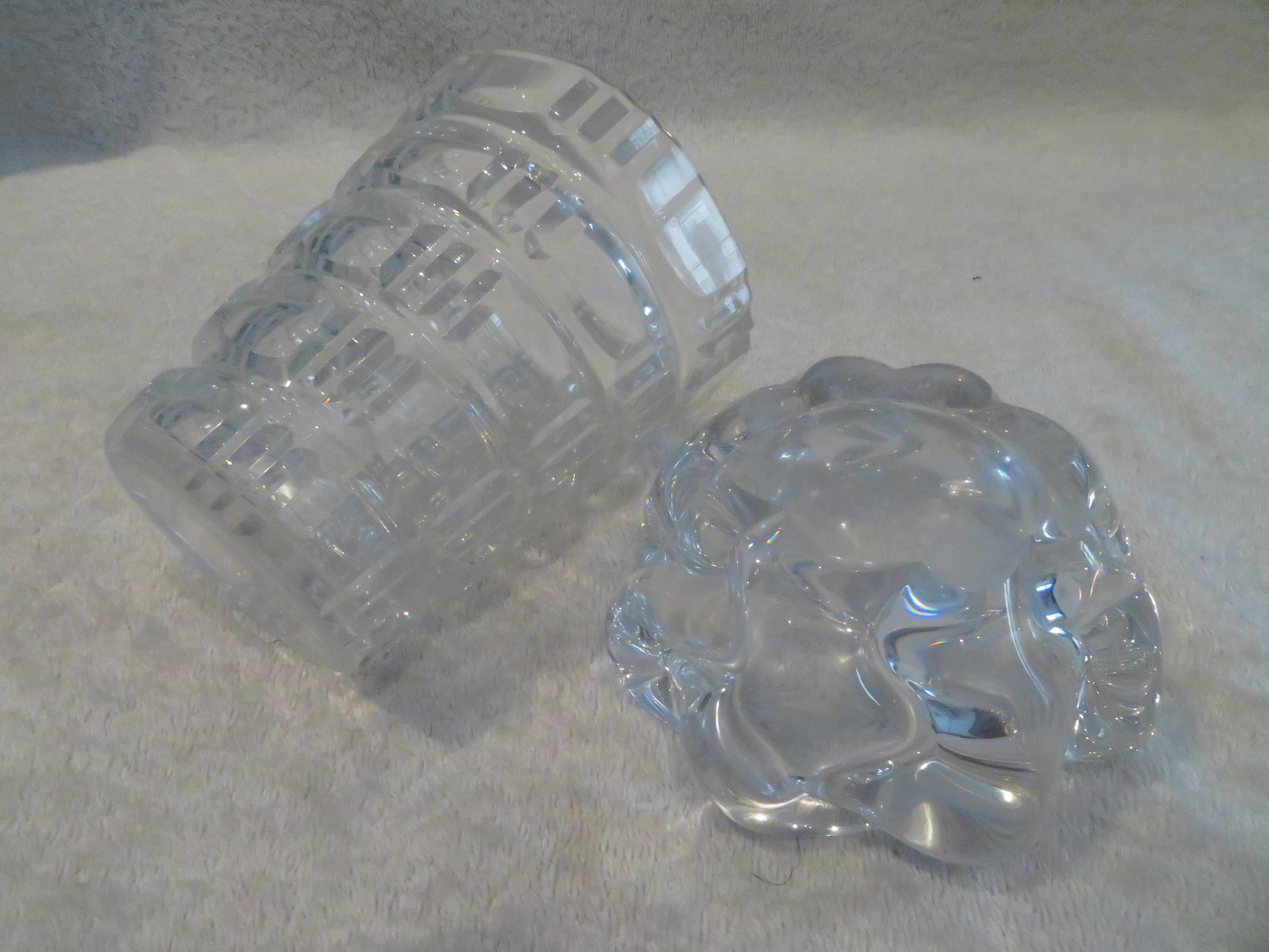 Vase Daum Nancy Crystal Ashtray - Etsy UK