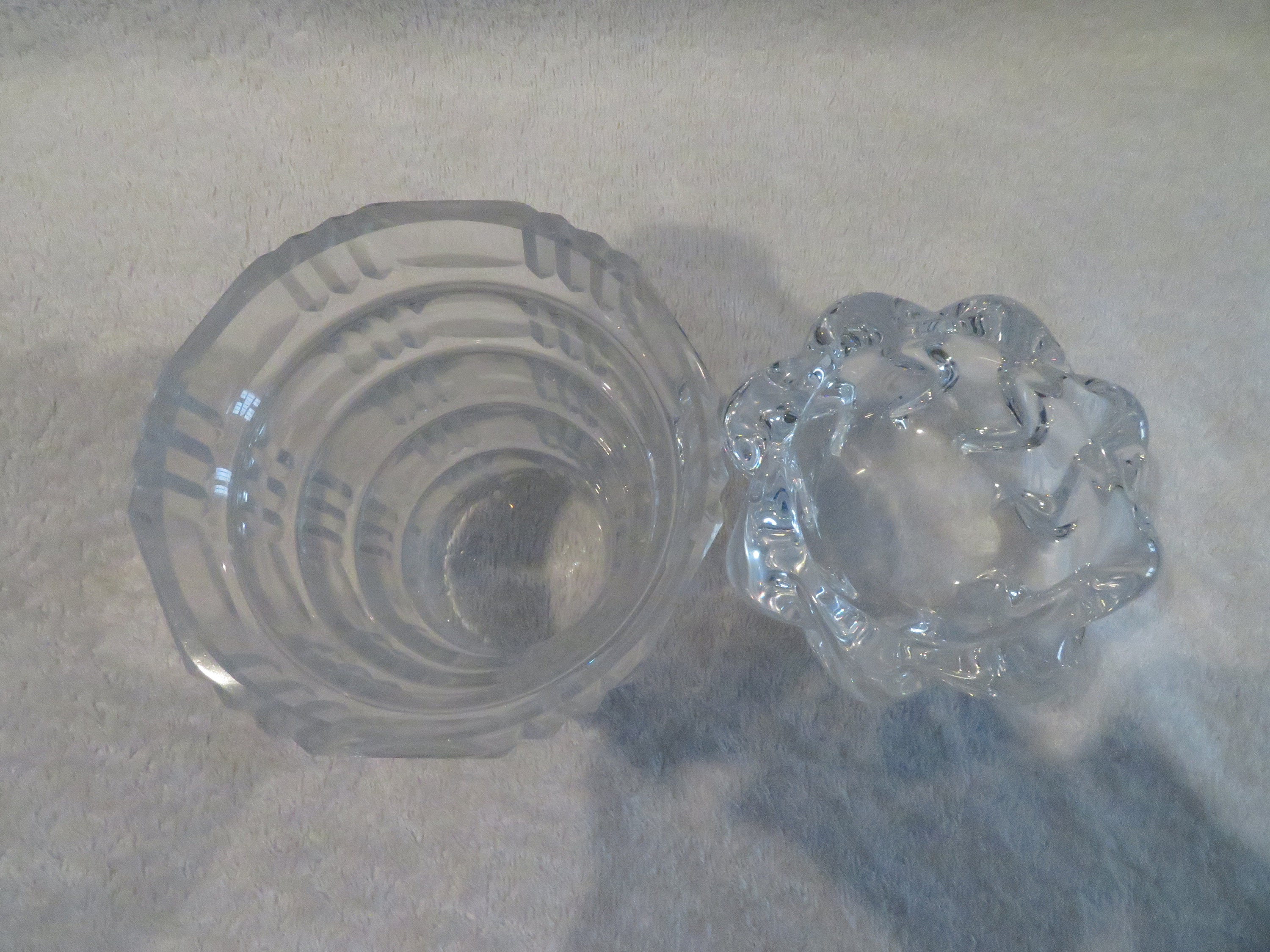 Vase Daum Nancy Crystal Ashtray - Etsy UK